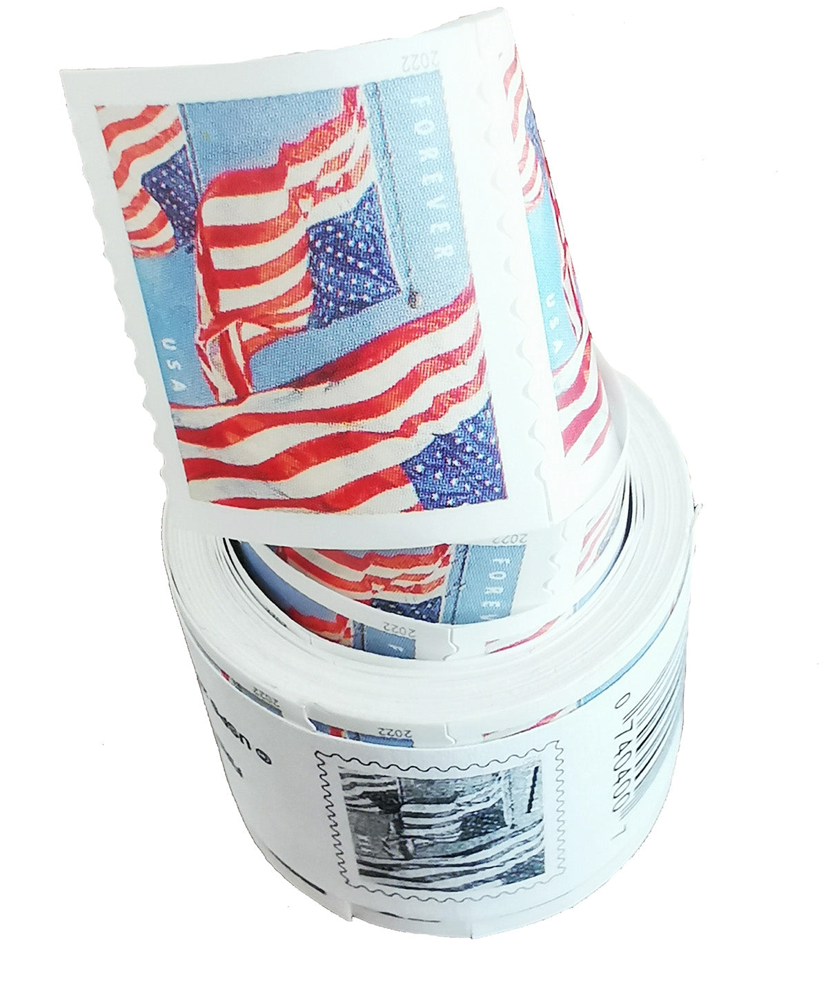2022 US Flags Sheets / Rolls Forever Stamps – STAMPS.DEALS
