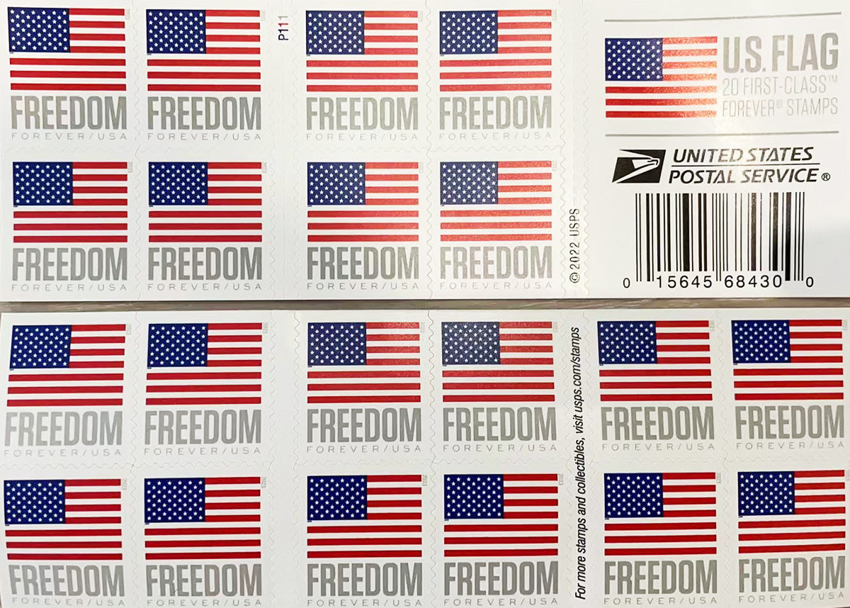 2023 US Flags Forever Stamps – STAMPS.DEALS