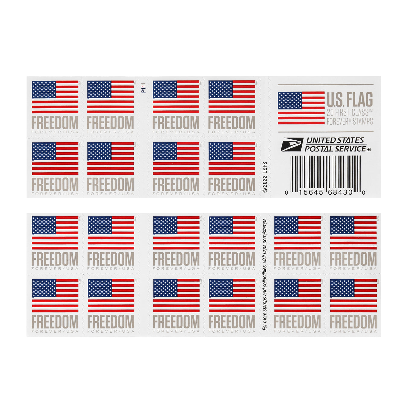 2023 US Flags Forever Stamps – STAMPS.DEALS